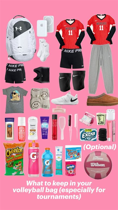 What To Keep In Your Volleyball Bag For Tournaments Volleyball Bag