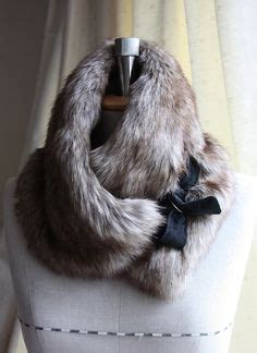 Tour De Cou Plus Chaud En Fausse Fourrure écharpe Collier Lapin Beige Fur Fashion Fur