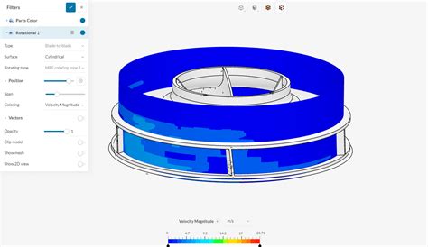Integrated Post Processor Post Processing Simscale