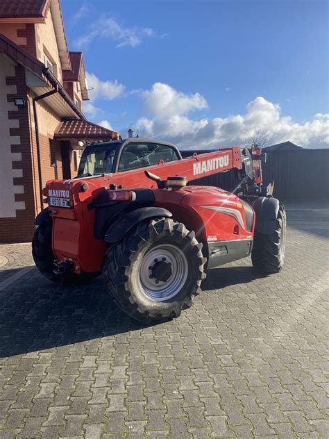 Ładowarka teleskopowa Manitou 735 nowe opony michelin bardzo zadbana ...