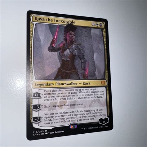 Kaya The Inexorable X1 Magic The Gathering 1x Kaldheim Mtg Card Ebay