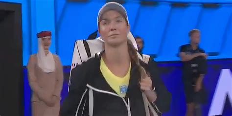 Danielle Collins Booed Heavily Onto Court At Australian Open