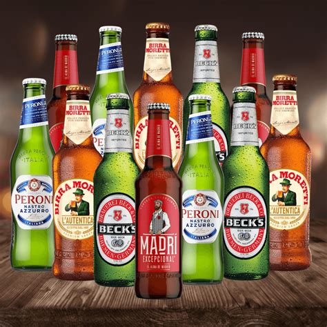 Beerhunters Premium World Lager Mixed Case Set 330ml Bottles 12 Pack