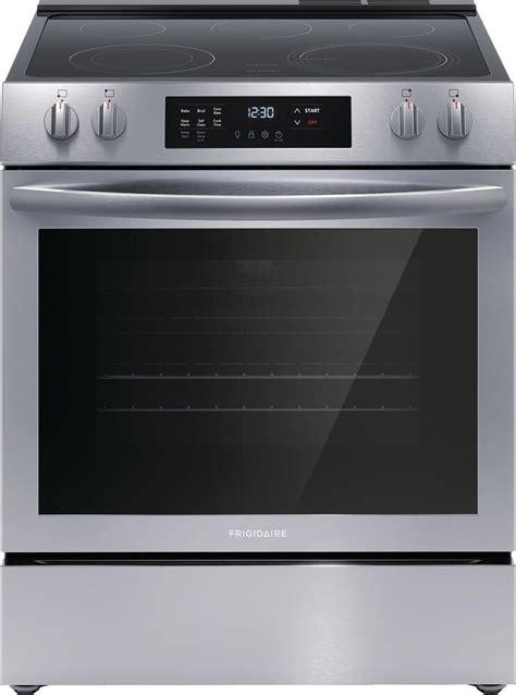 Fcfe3062as Frigidaire 30 Front Control Electric Range With 5 Elements