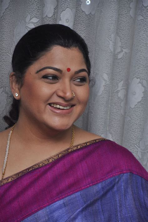 Kushboo Hot In Silk Saree Latest Stills One Cine Gallery