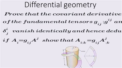 Covariant Derivative Of Fundamental Tensor Problem 1 Youtube