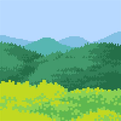 Pixilart Meadow By 8 Bit Adventure