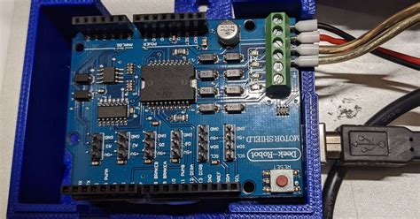 Arduino UNO Case With Room For L Motor Shield By Nebbish Download Free STL Model