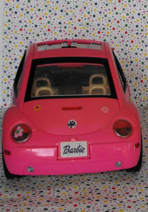 Barbie Pink Vw Bug Volkswagon Beetle Barbie Car Dollhouse
