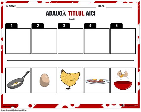 Fișă De Lucru Pentru Secvența Povestirii Ilustrate