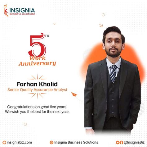 Congratulations Work Anniversary Success Grow