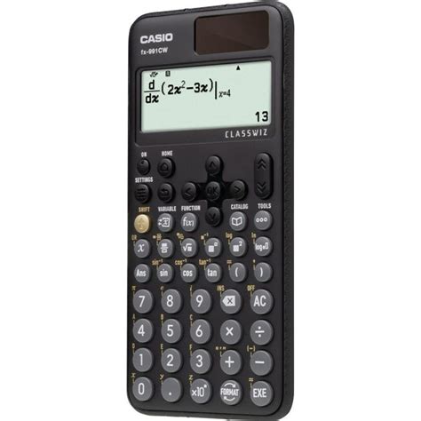 Calculatrice Scientifique Casio Fx 991cw Box Noir Leroy Merlin