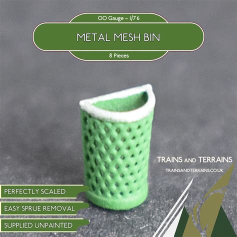 Small Metal Mesh Bins X12 00 Gauge 1 76