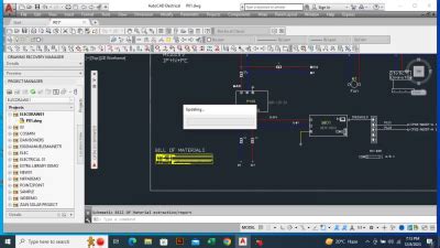 Electrical Drawings Using AutoCAD Electrical With BOM Upwork