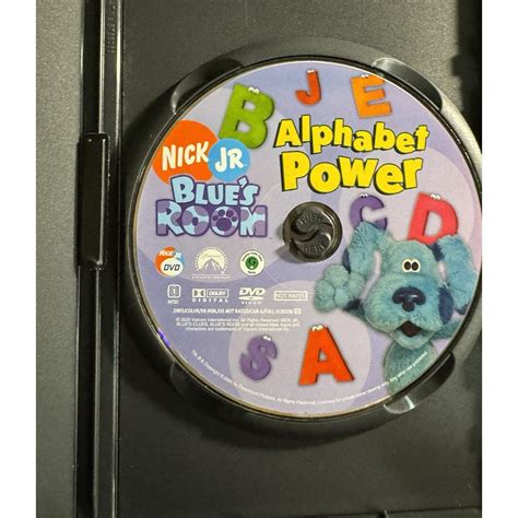 Blues Clues Blues Room Alphabet Power Dvd 2005 Nick Jr Etsy Canada