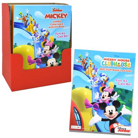 1 Pc Mickey And Minnie 64 Pg Coloring Book In Pdq Style May Vary