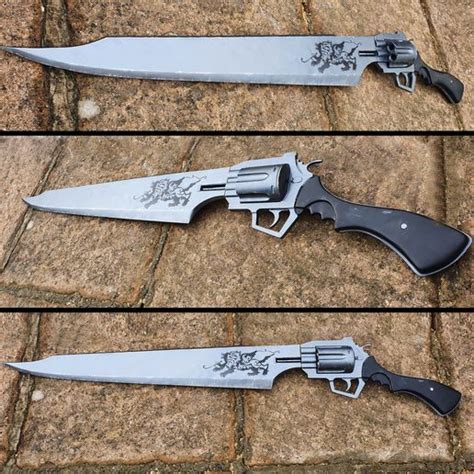 🗡️ Gunblade Revolver Final Fantasy 8・ Stl File For ・cults