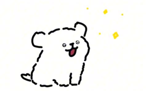 快点过来亲一口～ 线条小狗maltese 线条小狗maltese 哔哩哔哩视频