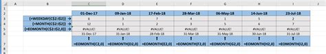 worksheet function in excel exactly why doesn t eomonth and