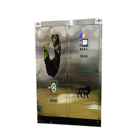 Organic Food Waste Composting Machine Material Steel At Best Price