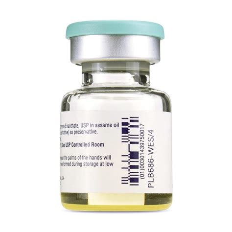 Testosterone Enanthate 200mg Ml Mdv 5ml Vial Mcguff