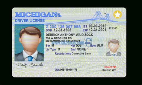 Blank Drivers License Template Creative Sample Templates