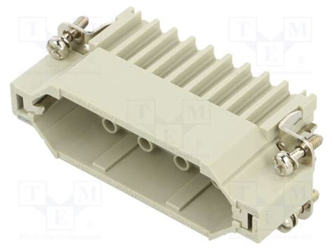 Cdm 25 Ilme Connettore Hdc Inserto Contatti Maschio Cd Pin 25 10a 600v Cdm25 Tme