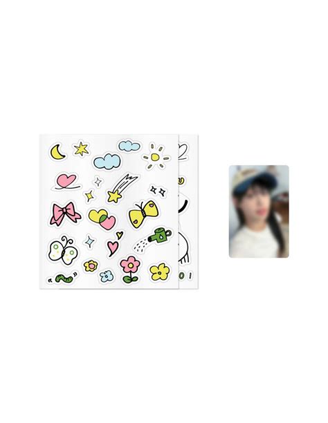 Chuu Light Stick Goods Deco Sticker Set