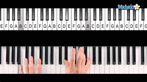 How To Play An F Sharp 7 Chord F7 On Piano Youtube