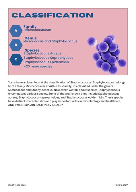 Staphylococcus Full Notes Microbiology Pdf