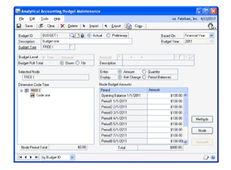 Analytical Accounting In Microsoft Dynamics Gp Dynamics Gp Microsoft Learn