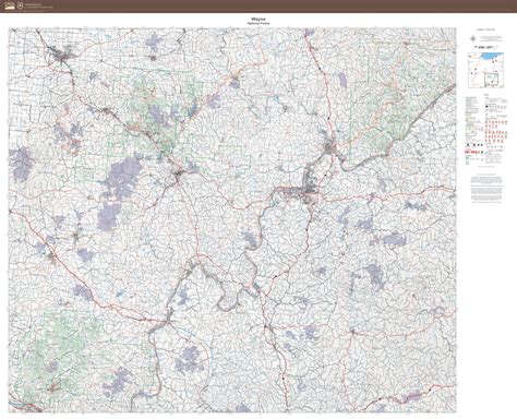 Wayne National Forest Map Mytopo Map Store