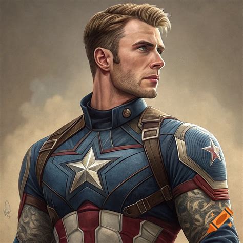 Lebron Captain America Tattoos
