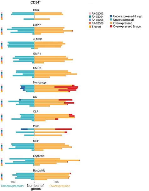 Scrnaseq Analysis Of Corrected And Uncorrected Hematopoietic Stem And Download Scientific