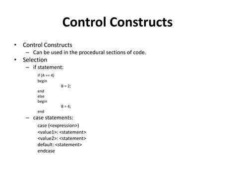 Ppt Verilog Intro Part 1 Powerpoint Presentation Free Download Id