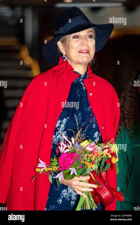 Queen Maxima At The Opening Of The Humania Exhibition At The Nemo Science Museum In Amsterdam