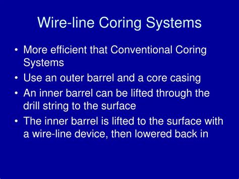 Ppt Rock Coring Powerpoint Presentation Free Download Id 6769023