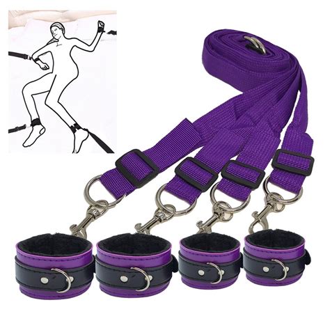 Cytherea Handcuffs Leg Bondage Strap Bend Over Restraints Kit Couple
