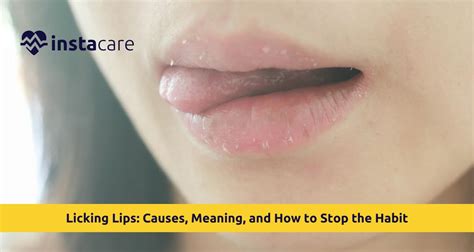 Licking Lips Causes Anxiety Body Language And Treatment