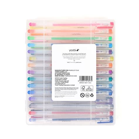 Yoobi 30pk Gel Pens Set Multicolor 30 Ct Shipt