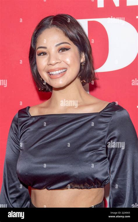 Eva Noblezada Attends Plaza Suite Opening Night In New York City