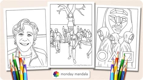 29 Squid Game Coloring Pages Free Pdf Printables