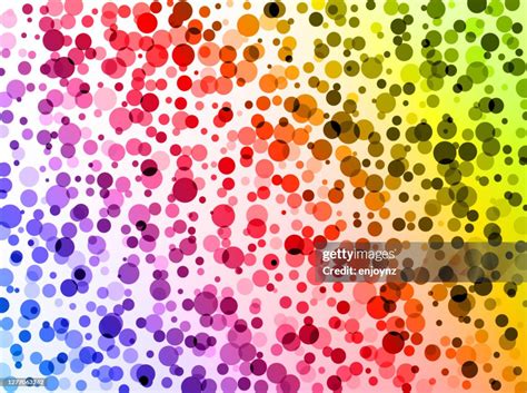 Rainbow Dots Background High Res Vector Graphic Getty Images