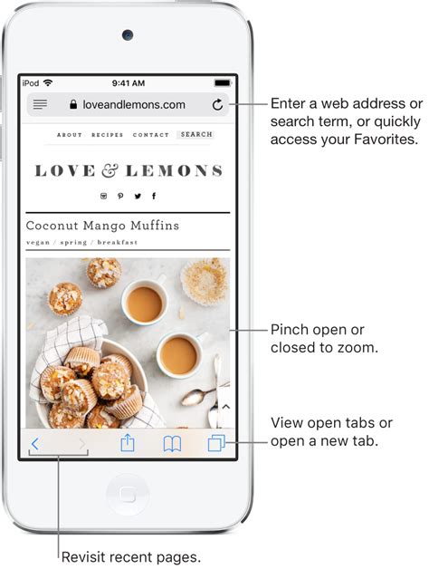 Browse The Web Using Safari On IPod Touch Apple Support