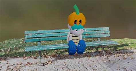 My Dry Bones Oc Relaxing On A Bench Roger The Dry Bones Album On Imgur