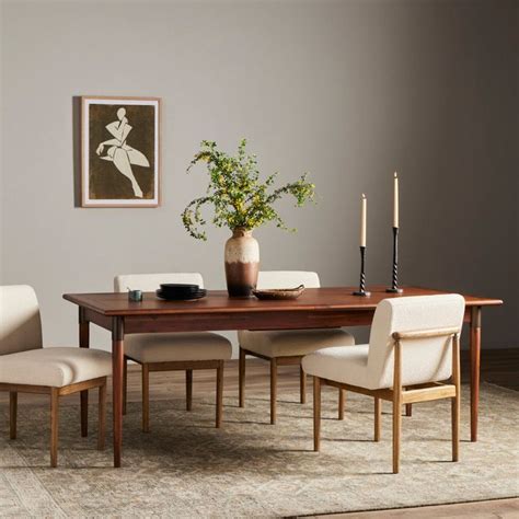 Harper Extension Dining Table 84104 Extension Dining Table Solid