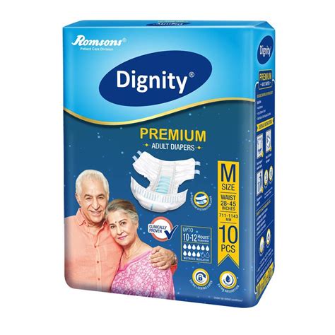 Dignity Premium Adult Diapers Tape Style Medin
