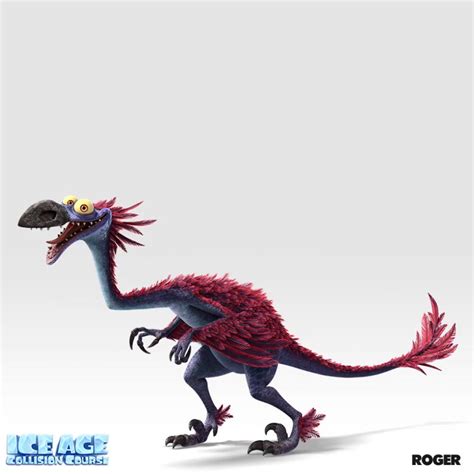 Ice Age 5 Roger The Dinosaur Bird By Valentinfrench On Deviantart