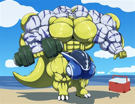 Rule 34 Anthro Balls Beach Big Balls Big Muscles Big Penis Bobert