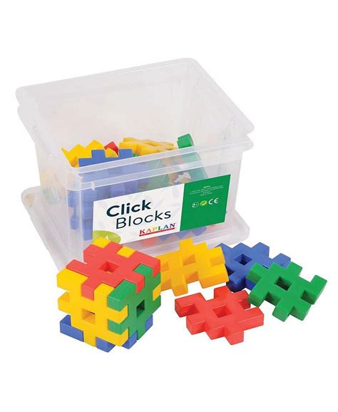 Kaplan Early Learning Click Blocks Manipulative Set 24 Pcs Macys